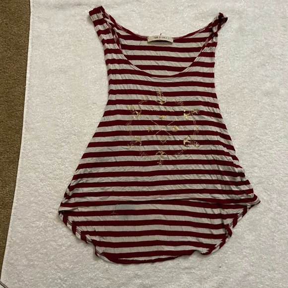 four | Tops | Four Girlz Peppermint Tank Top | Poshmark